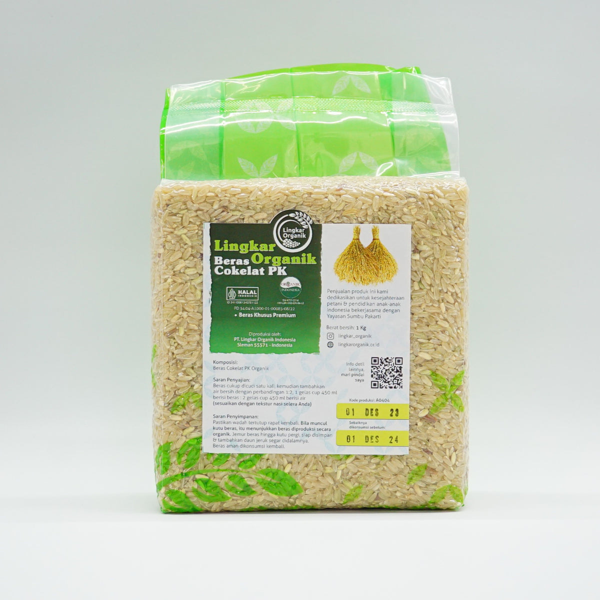 Lingkar Organik Beras Pandan Wangi 1kg – Healthy Choice ID