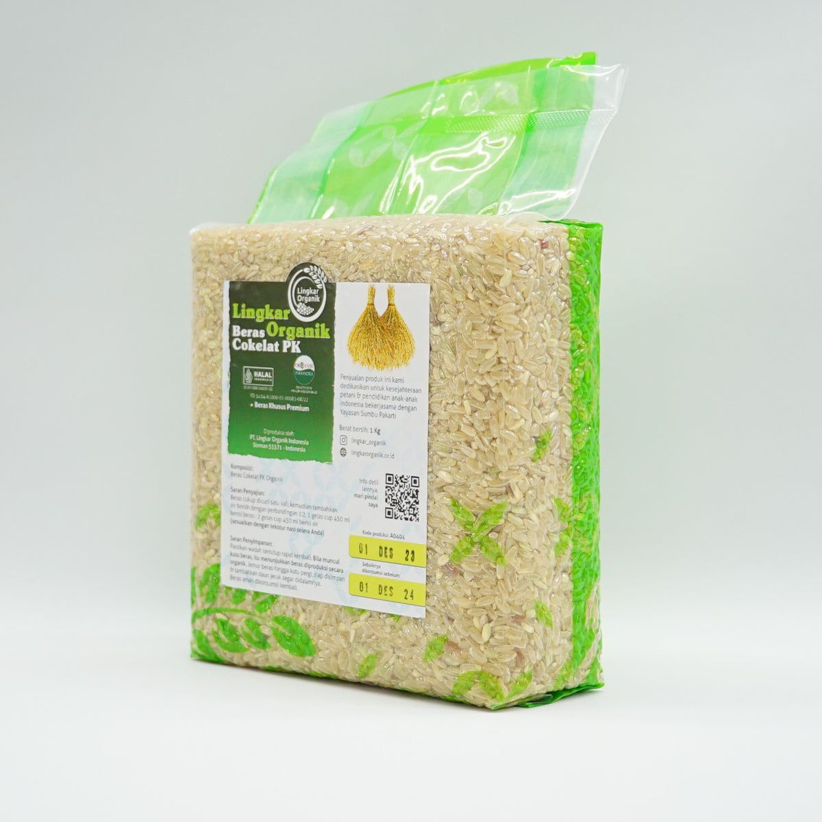 Lingkar Organik Beras Pandan Wangi 1kg – Healthy Choice ID
