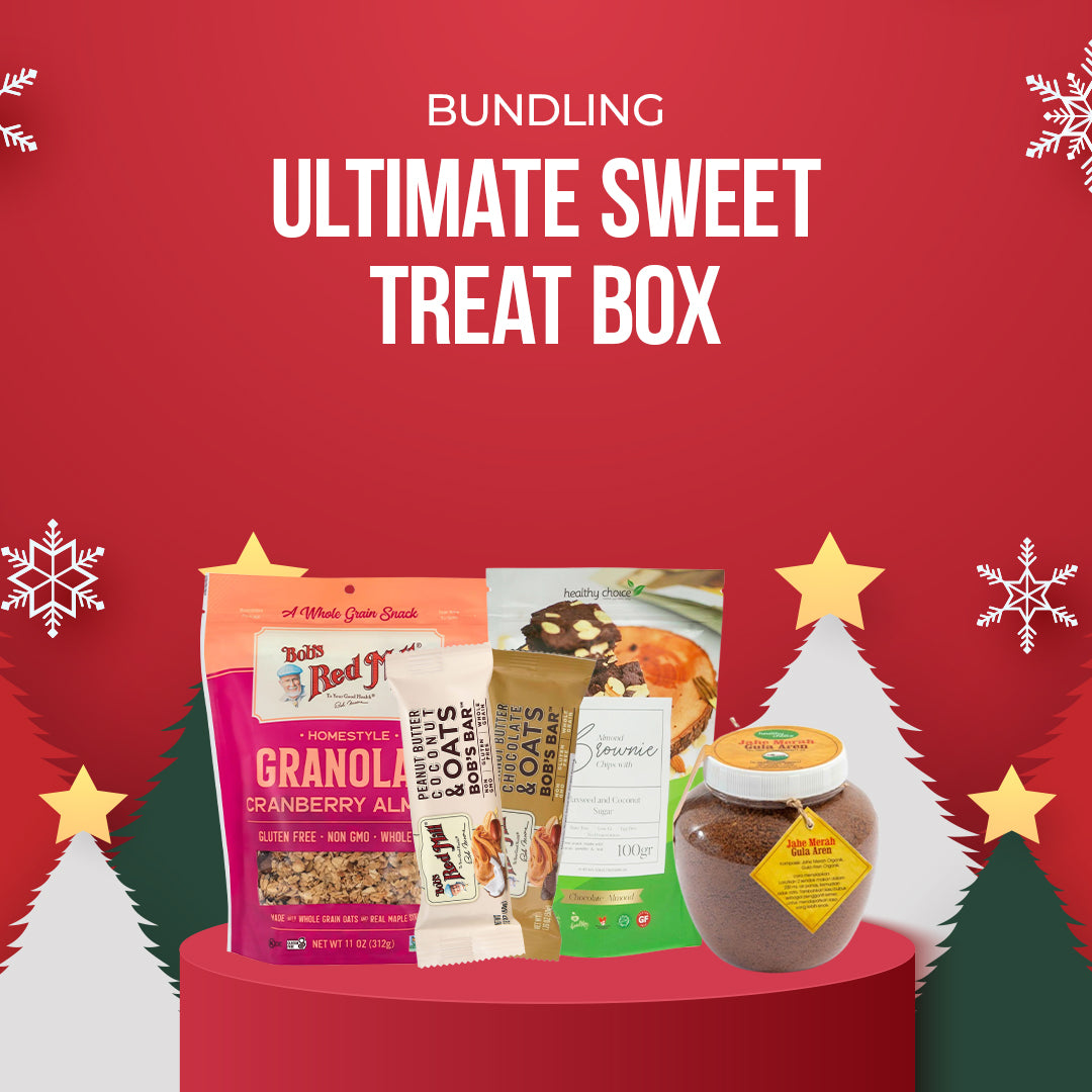Paket Gifting Natal Ultimate Sweet Treat Box – Healthy Choice ID